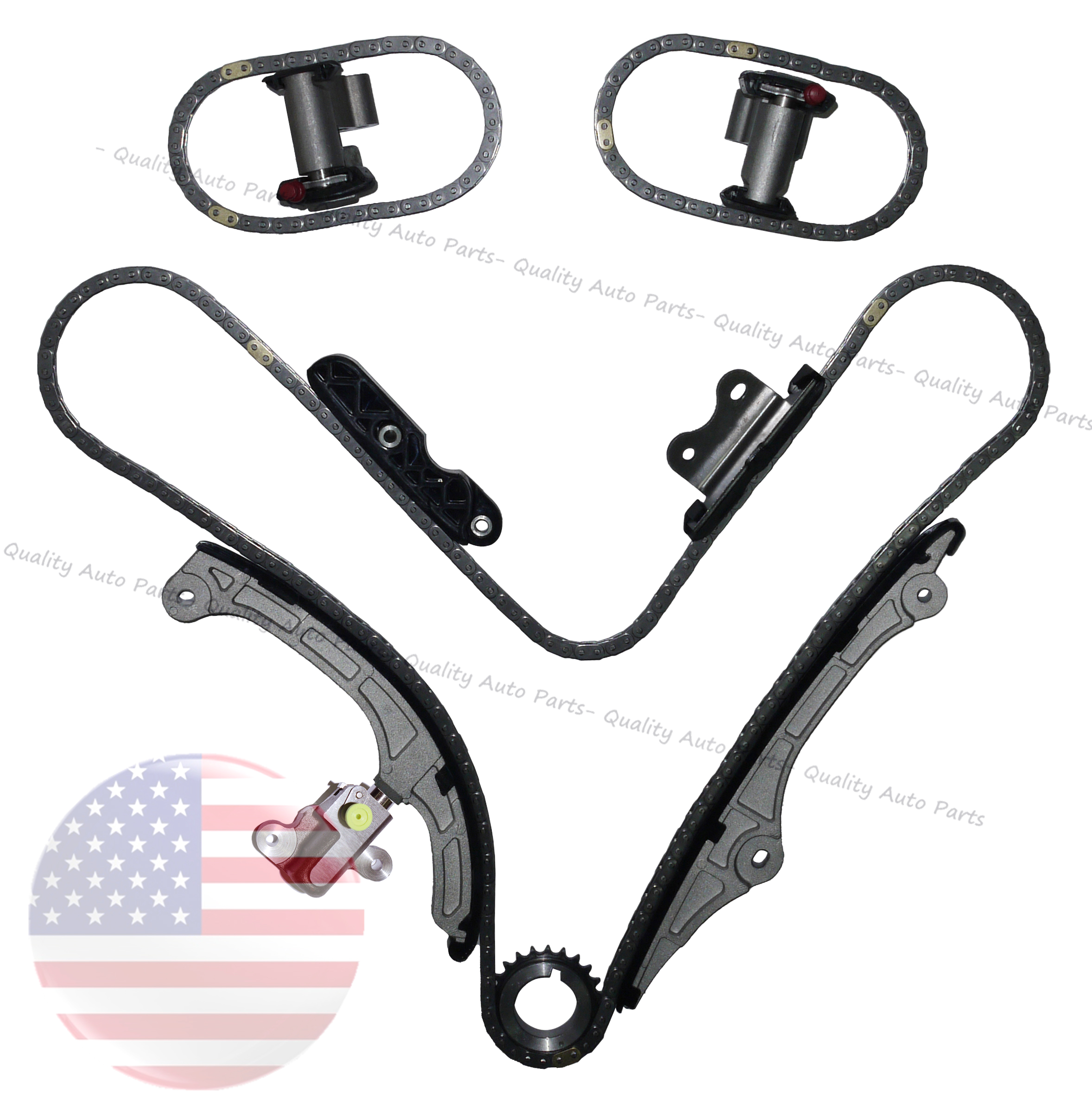 Timing Chain Kit For Ford Edge Mazda CX-9 Lincoln MKX 3.5L 3.7L 227Cu ...
